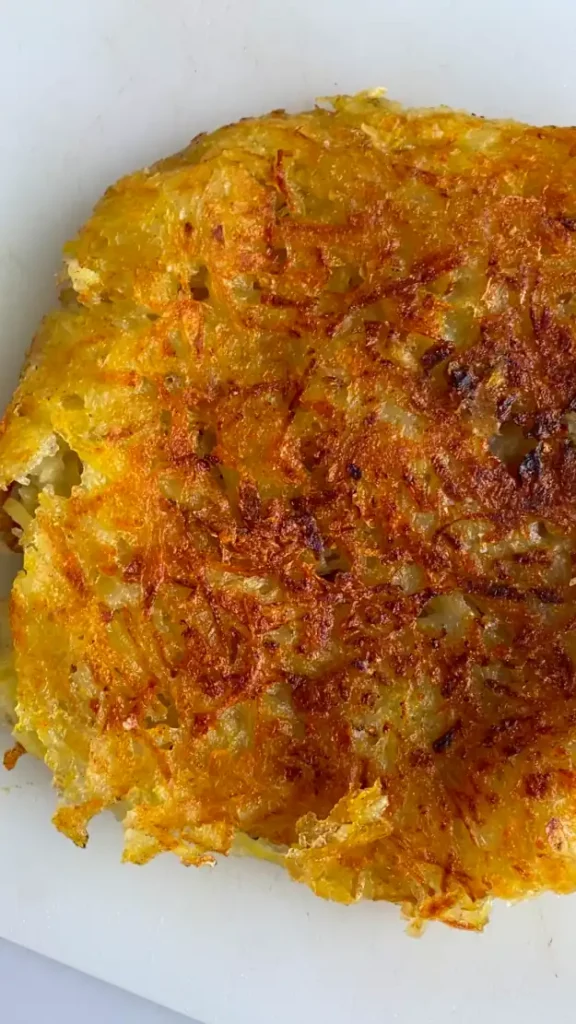 Crispy Golden Rosti, A Potato Lover's Delight